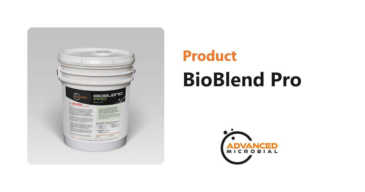 BioBlend Pro: Cuts FOG, Organic Buildup at Scale